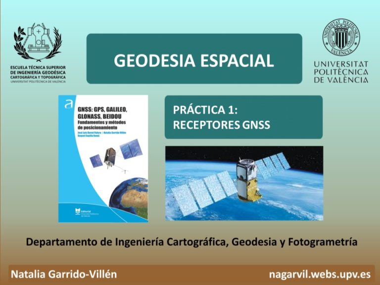 Receptores GNSS (GPS). Práctica 1. Receptores para Topografía y ...